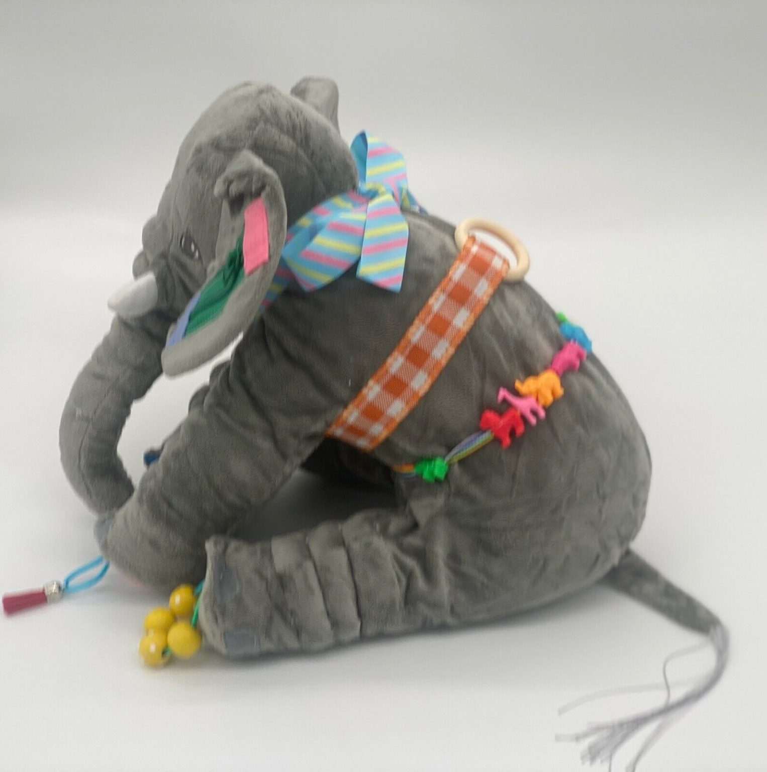 Sensory & Tactile Fidget Elephant Plush Toy - mySENSORY