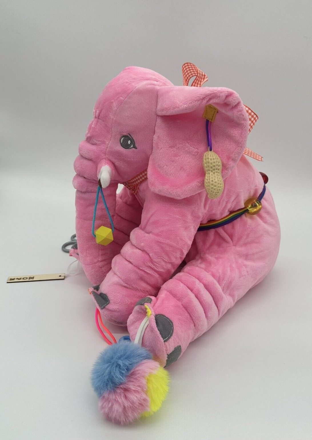 Sensory & Tactile Fidget Elephant Plush Toy - mySENSORY